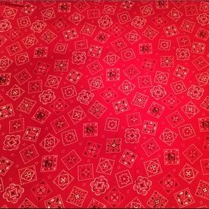Accessories | Custom Red Bandana Print Face Mask Adult | Poshmark
